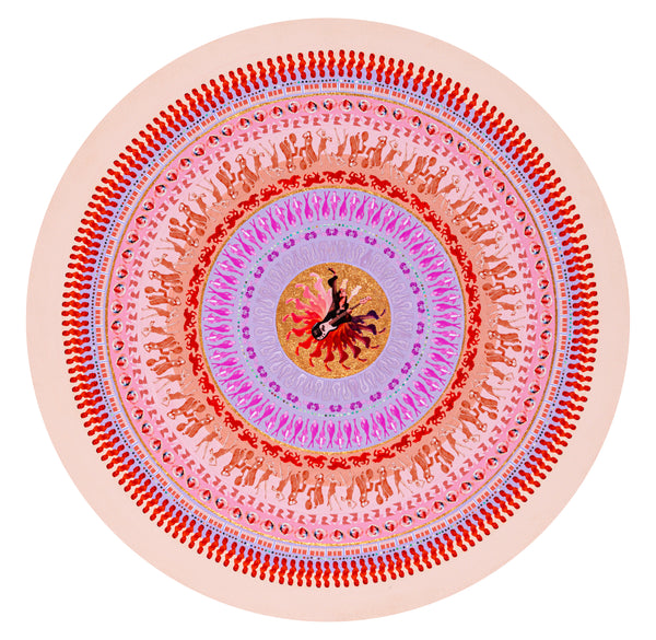 LESLEY LUCE "Women & Songs (Composition 1230)" – Elaine Fleck Gallery